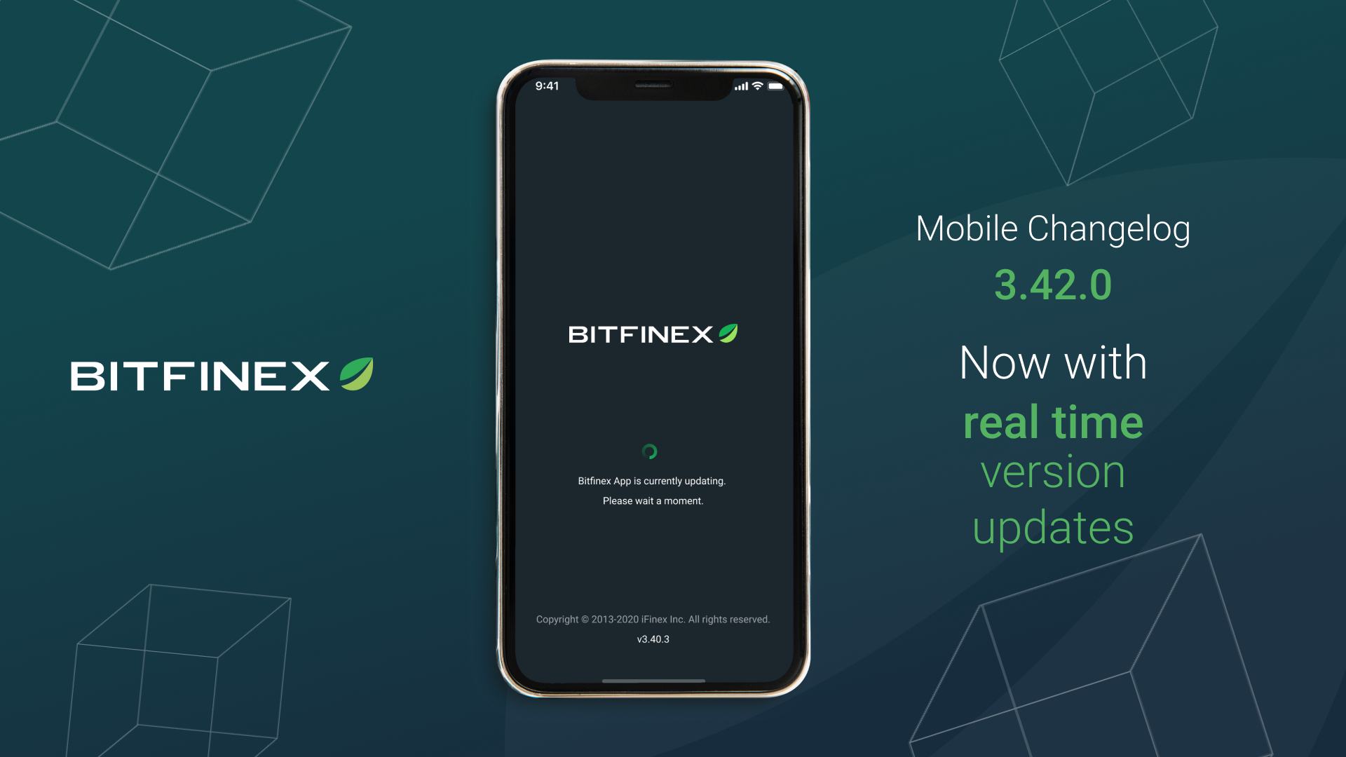 Mobile App Change Log 3 42 0 Bitfinex Blog