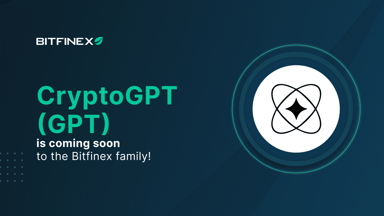 Bitfinex to List CryptoGPT’s native GPT token - Bitfinex blog
