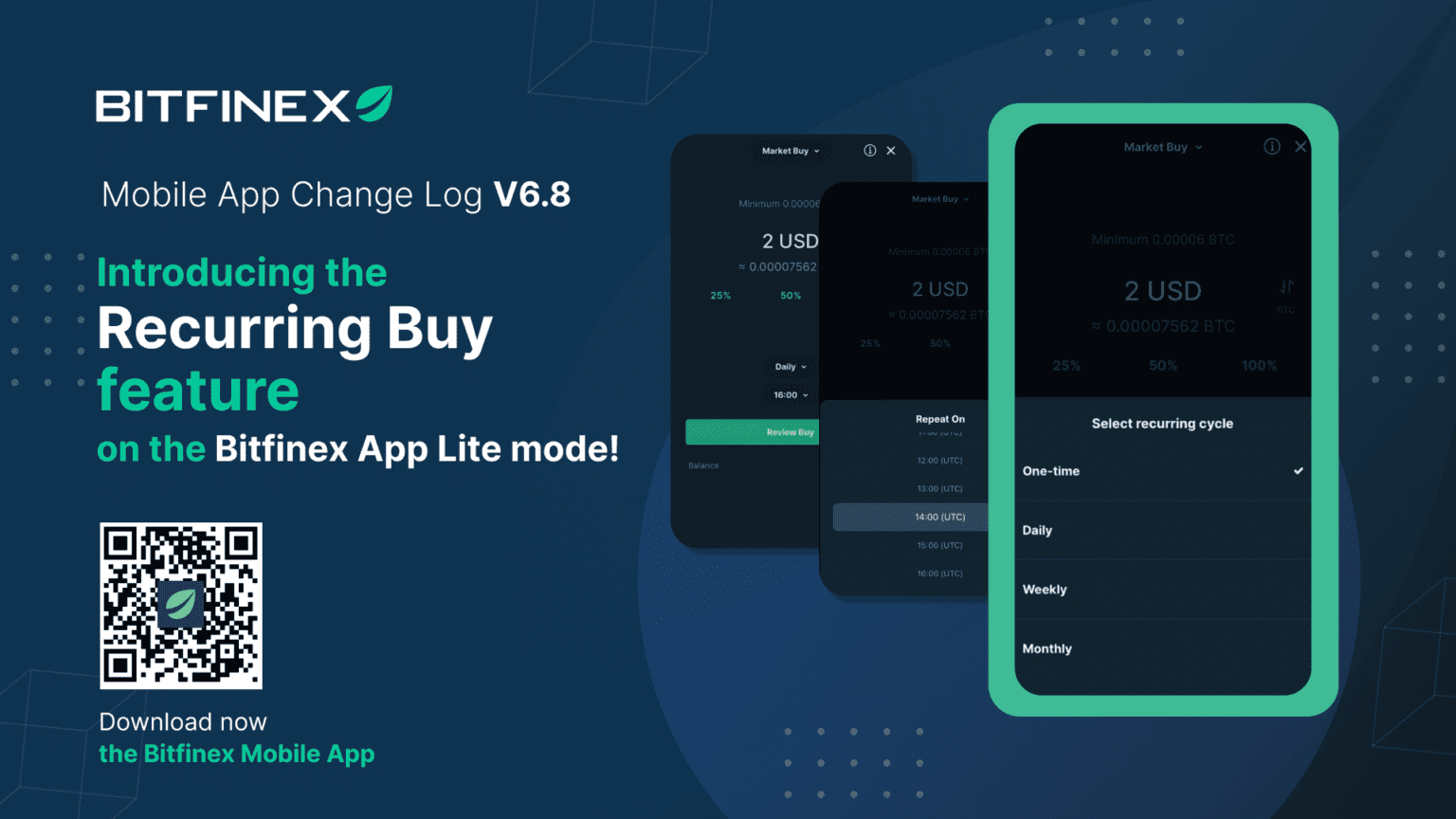 Mobile App Change Log 6.8 - Bitfinex blog