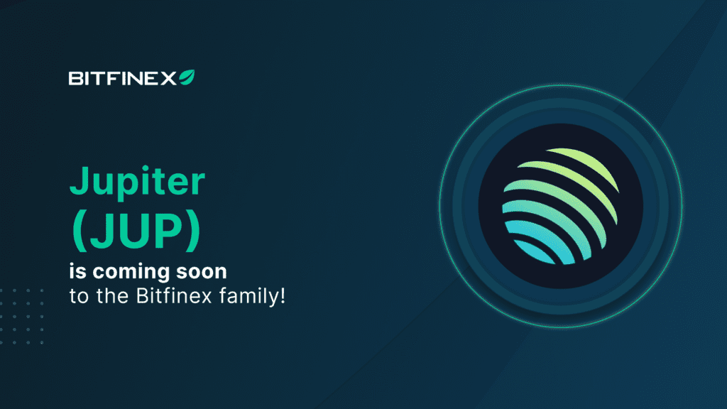 Bitfinex among first to list JUP, Native Token of Solana’s Jupiter - Bitfinex blog