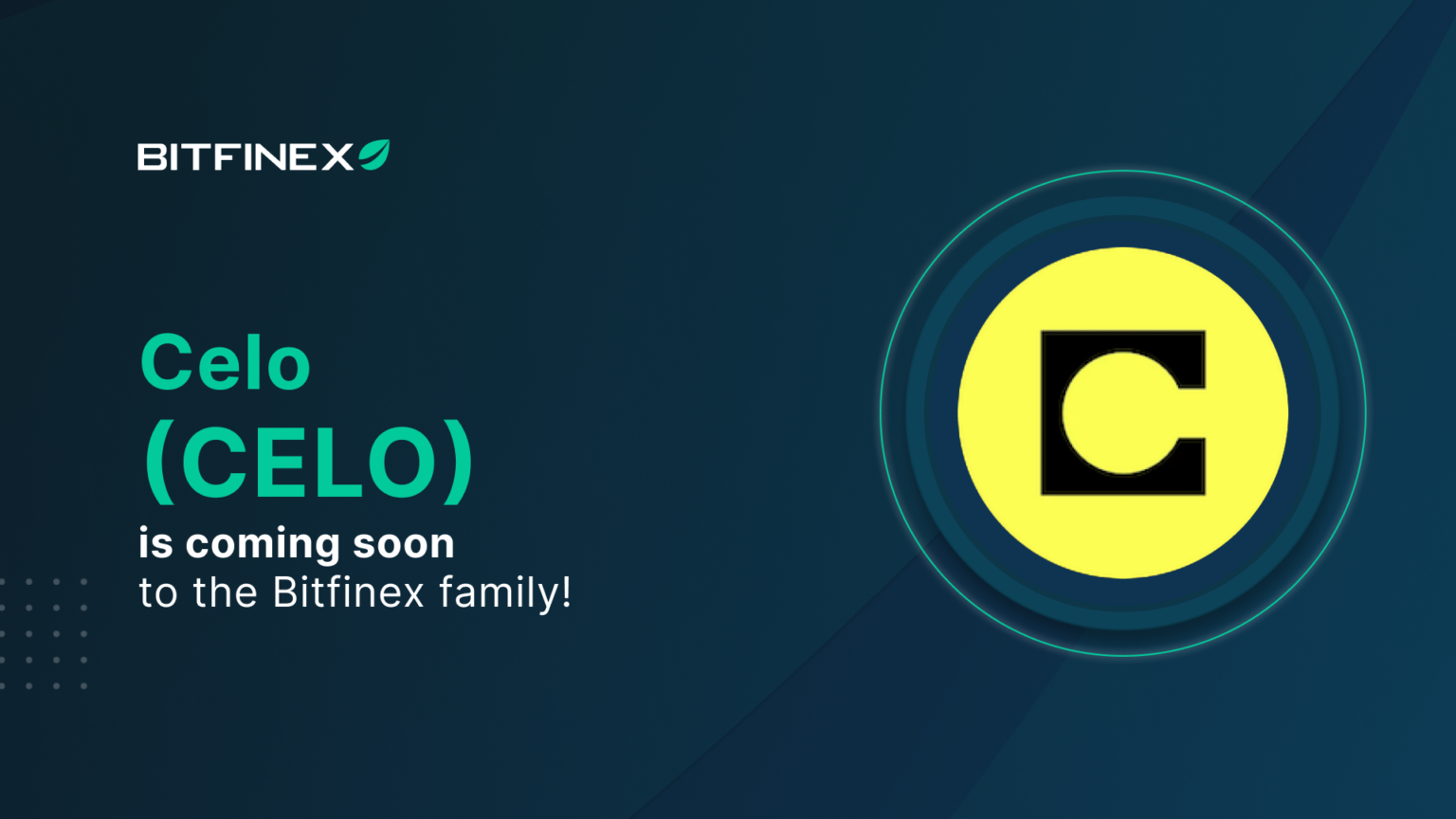 Bitfinex to list CELO, Native Token of Celo Blockchain - Bitfinex blog Bitfinex to list CELO, Native Token of Celo Blockchain - Bitfinex blog