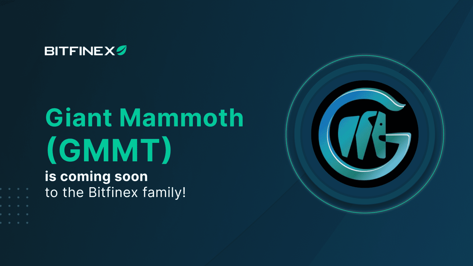 Bitfinex to list GMMT, Native Token of Giant Mammoth Chain - Bitfinex blog